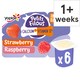 Petits Filous Strawberry Raspberry Fromage Frais 6 X47g - Tesco Groceries