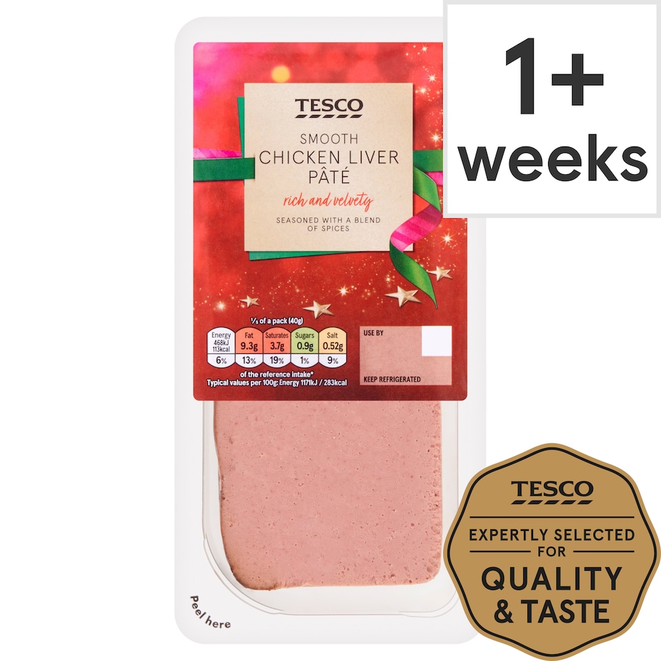 Tesco Chicken Liver Pate 200G - Tesco Groceries
