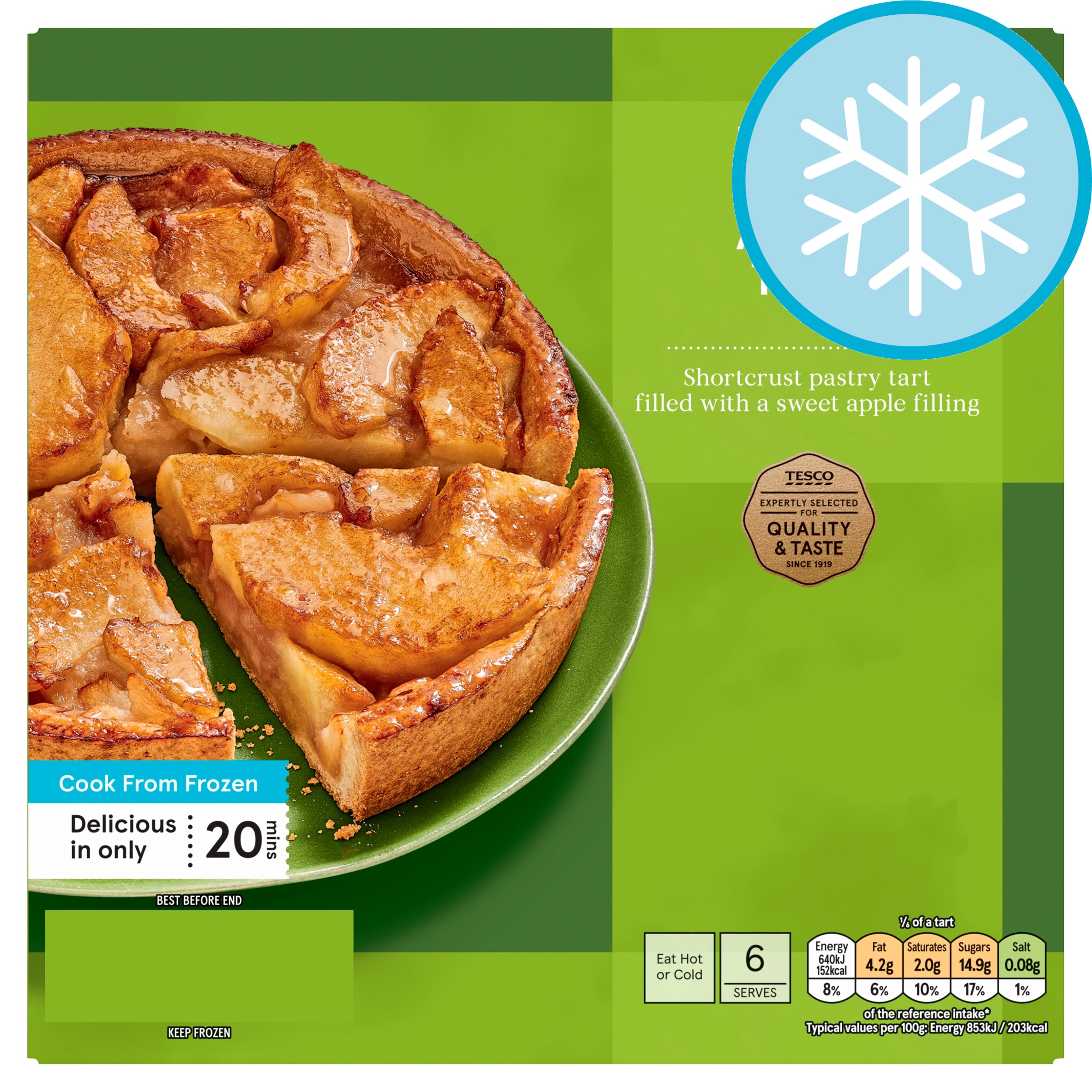 Tesco Apple Tart 450g - Tesco Groceries