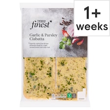 Finest Garlic & Cheese Breads - Tesco Groceries