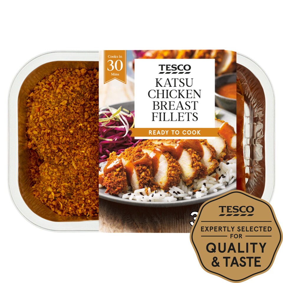 Tesco Katsu Chicken Breast Fillets 380G - Tesco Groceries