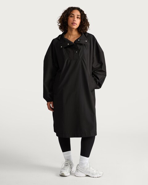 F&F Hooded Poncho Raincoat in Black - Tesco Groceries