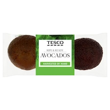 Tesco Ripe & Ready Twin Pack Avocados - Tesco Groceries