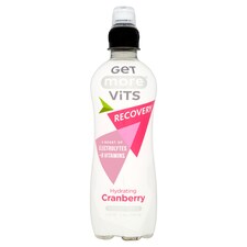 Get More Vitamins Recovery Cranberry 500Ml - Tesco Groceries