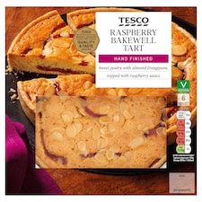 Tesco Raspberry Bakewell Tart 350g - Tesco Groceries