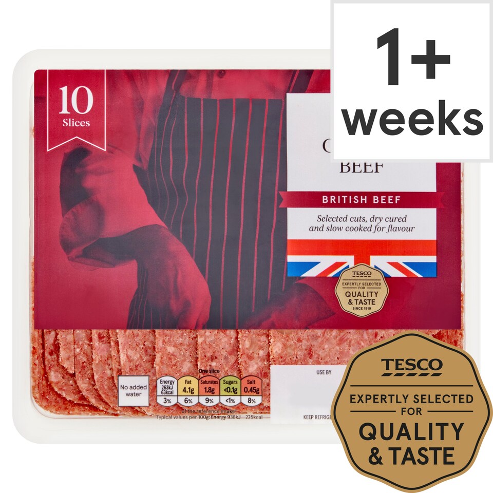 Tesco Selected Cuts Corned Beef 275G - Tesco Groceries