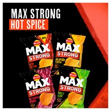 Walkers Max Strong Chilli And Lime Crisps 150G - Tesco Groceries