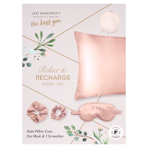Leo Bancroft Relax & Recharge Sleep Set - Tesco Groceries