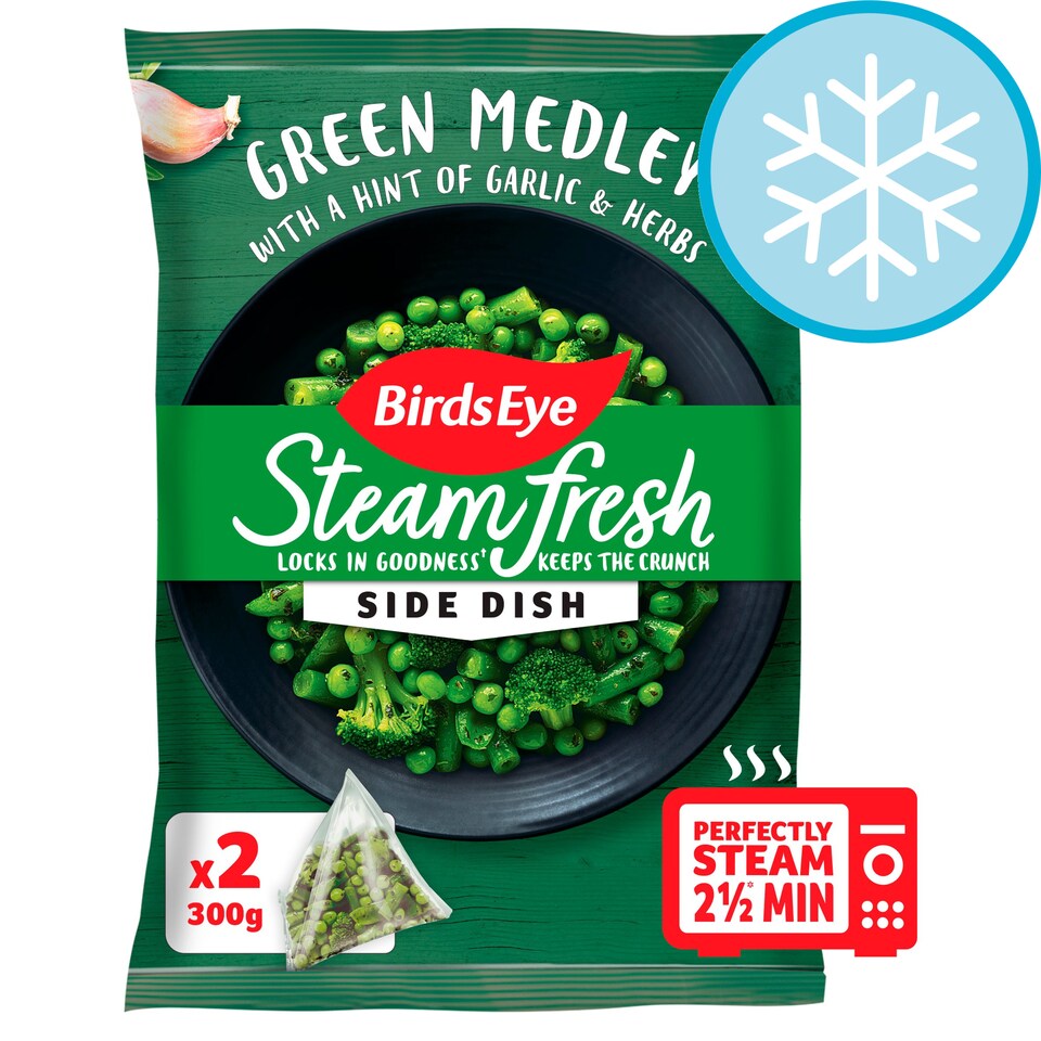 Birds Eye Vegetable Fusions Green Medley 300G - Tesco Groceries