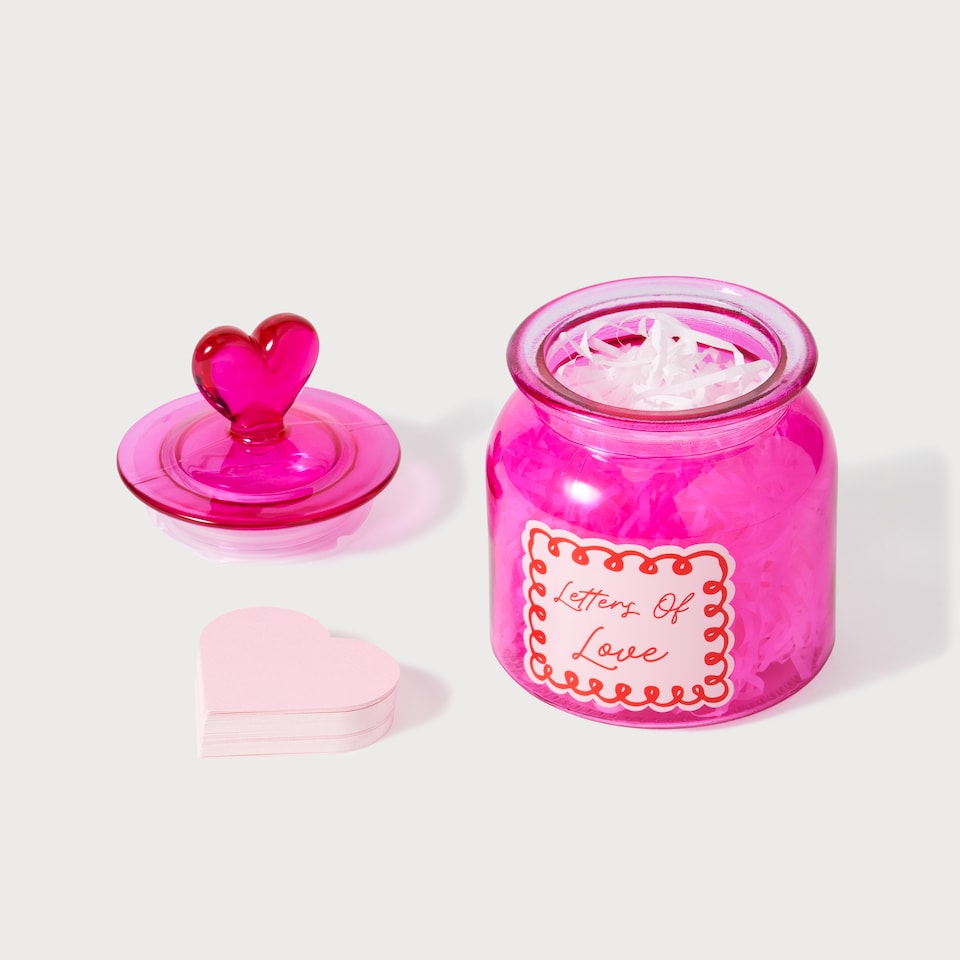 Paperchase Valentines Love Letter Jar - Tesco Groceries