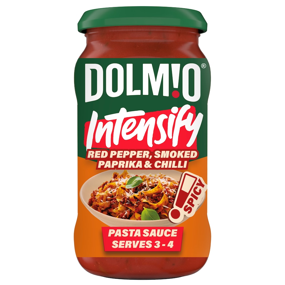 Dolmio Intensify Red Pepper Smoked Paprika & Chilli Sauce 400G - Tesco ...