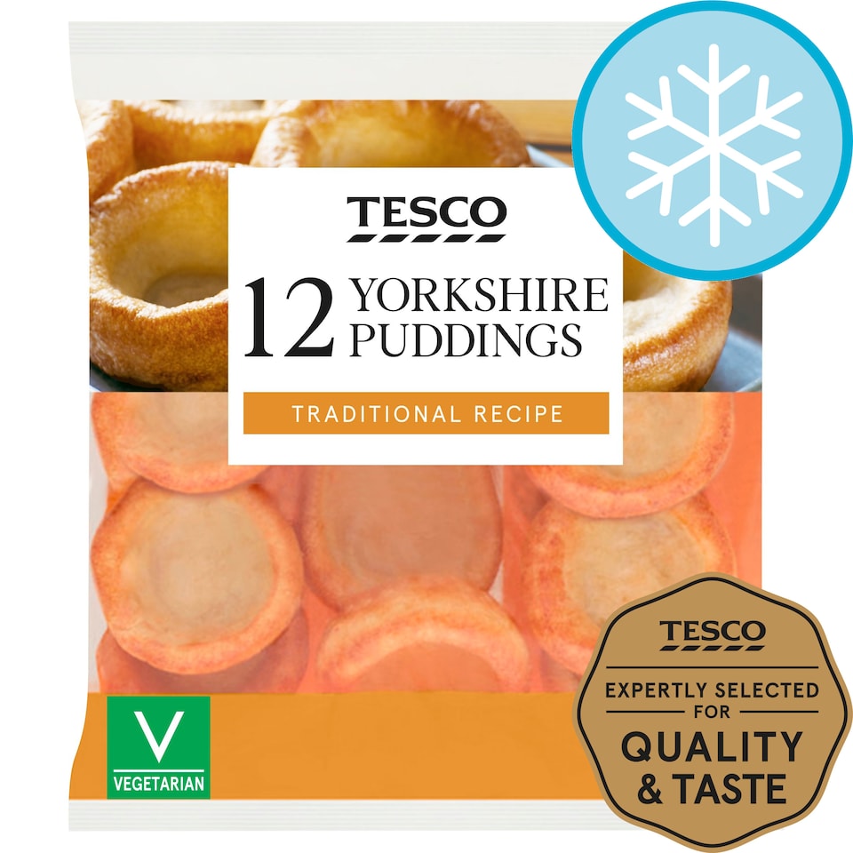 Tesco 12 Yorkshire Puddings 220G - Tesco Groceries