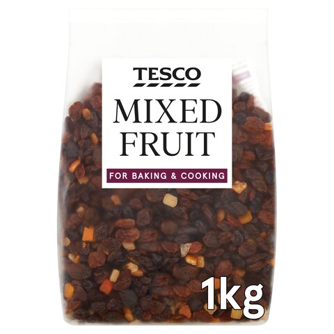 Tesco Dried Mixed Fruit 1Kg - Tesco Groceries