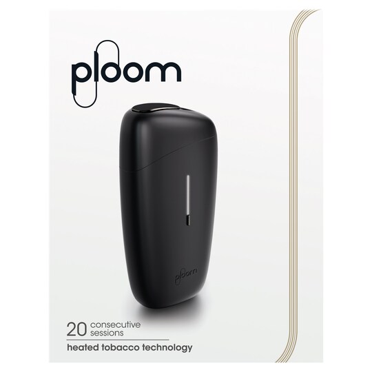 Ploom S Device Heated Tobacco Kit Black - Tesco Groceries