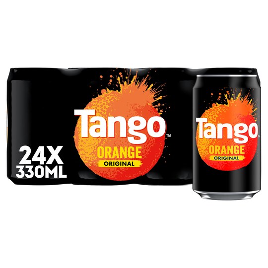 Tango Orange Original 24 X 330Ml - Tesco Groceries