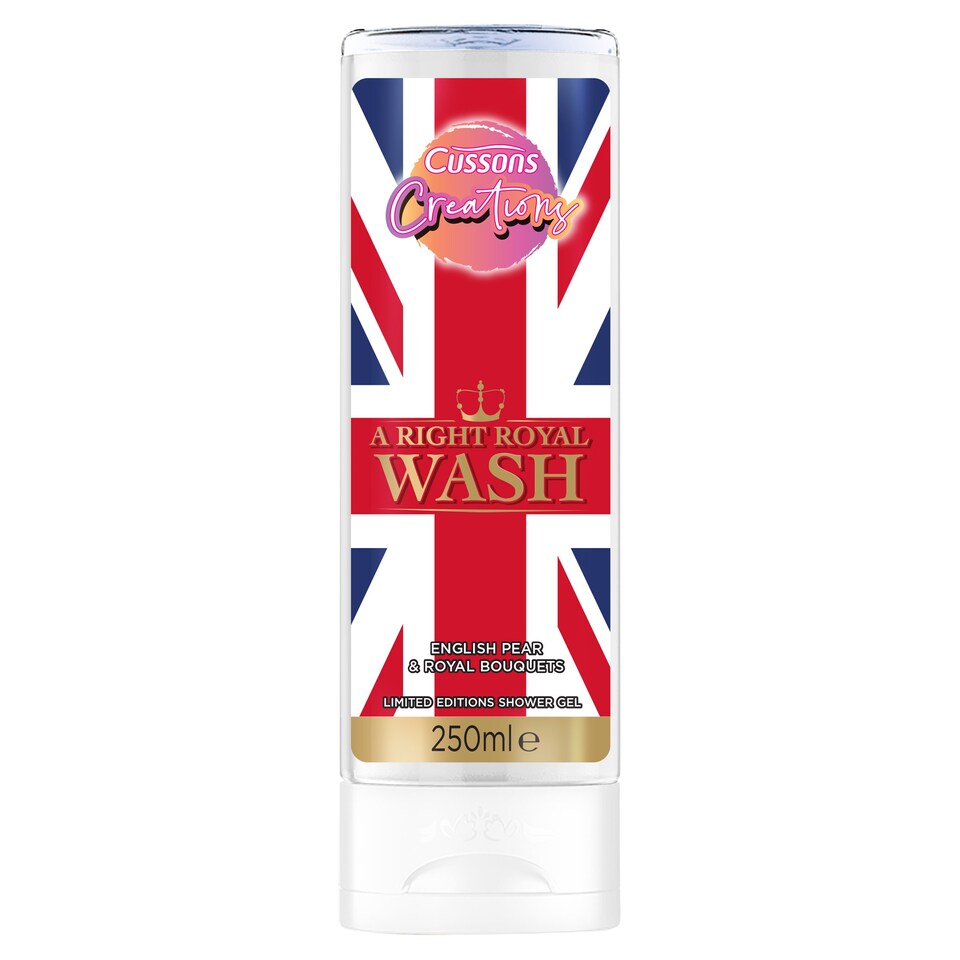 Cussons Creations A Right Royal Wash Shower Gel 250Ml - Tesco Groceries