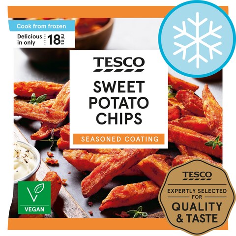 Tesco Sweet Potato Oven Chips 500G - Tesco Groceries