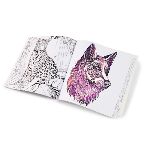 Artistry Animal Colouring Book - Tesco Groceries