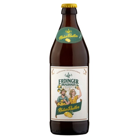 Erdinger Brauhaus Radler Beer 50Cl - Tesco Groceries