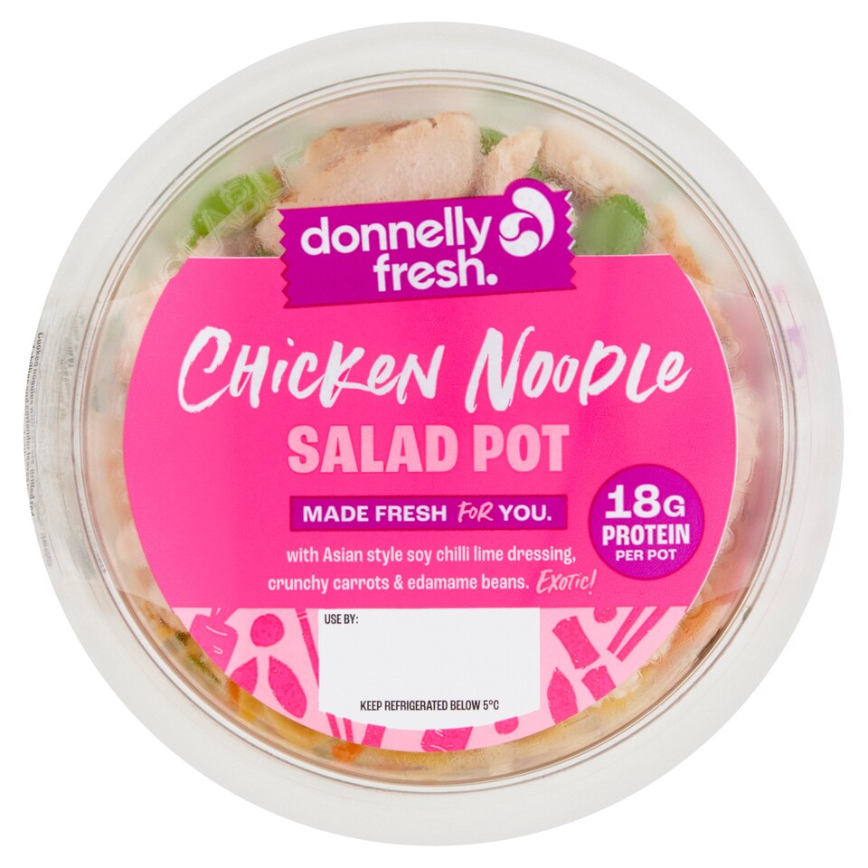 Donnelly Chicken Noodle Salad Pot 300g - Tesco Groceries