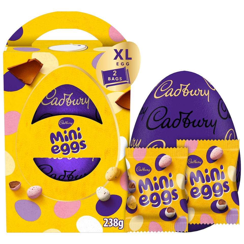 Cadbury Dairy Milk Mini Eggs Shell 238g - Tesco Groceries