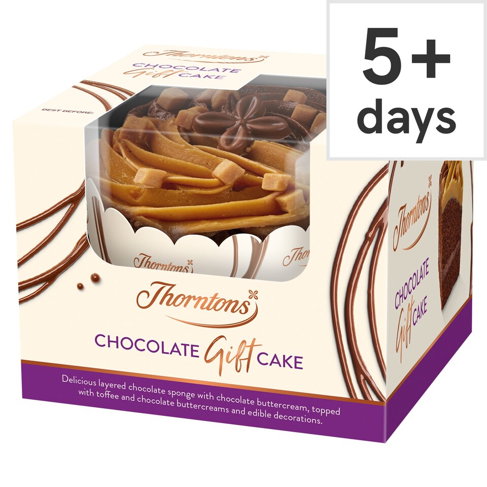 Thorntons Indulgent Chocolate Gift Cake - Tesco Groceries