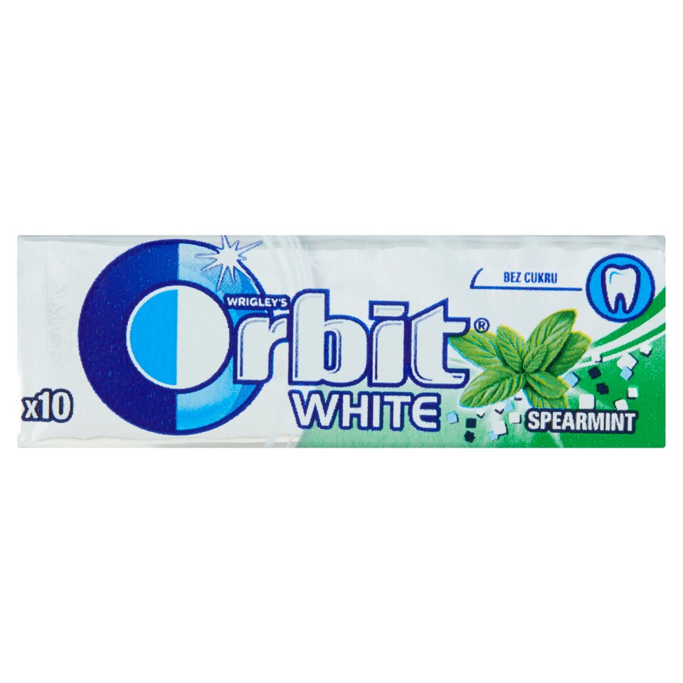 ORBIT WHITE SPEARMINT 14G - Tesco Groceries