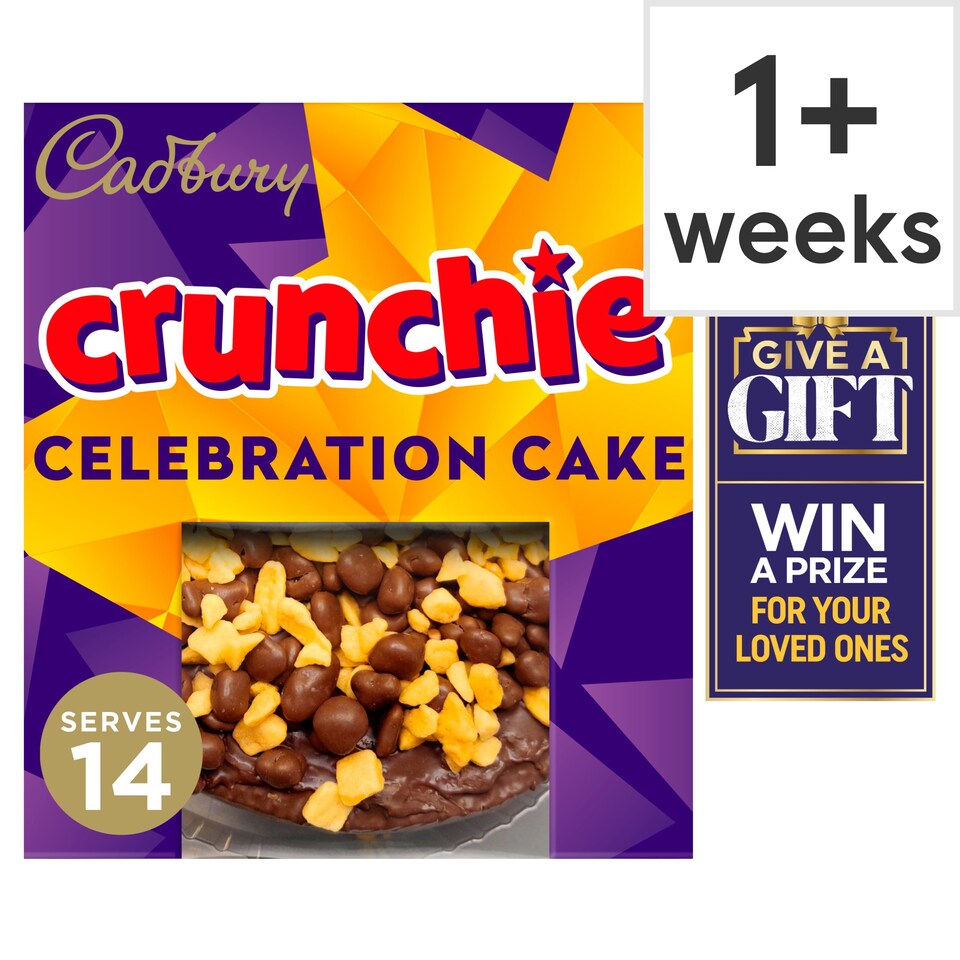 Cadbury Crunchie Celebration Cake - Tesco Groceries