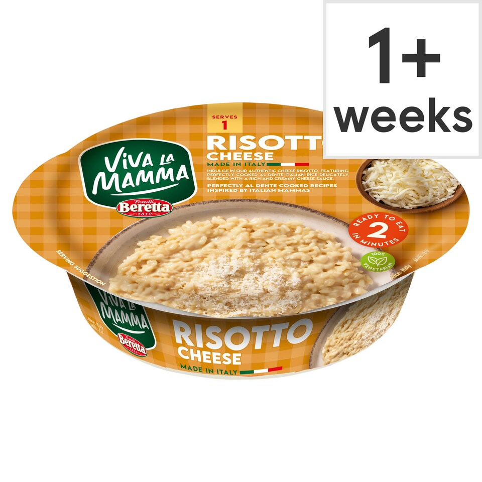 Beretta Viva La Mamma Cheese Risotto 250g - Tesco Groceries