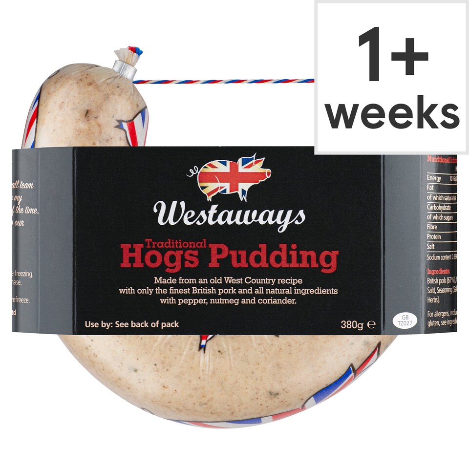 Westaways Hogs Pudding 380G - Tesco Groceries