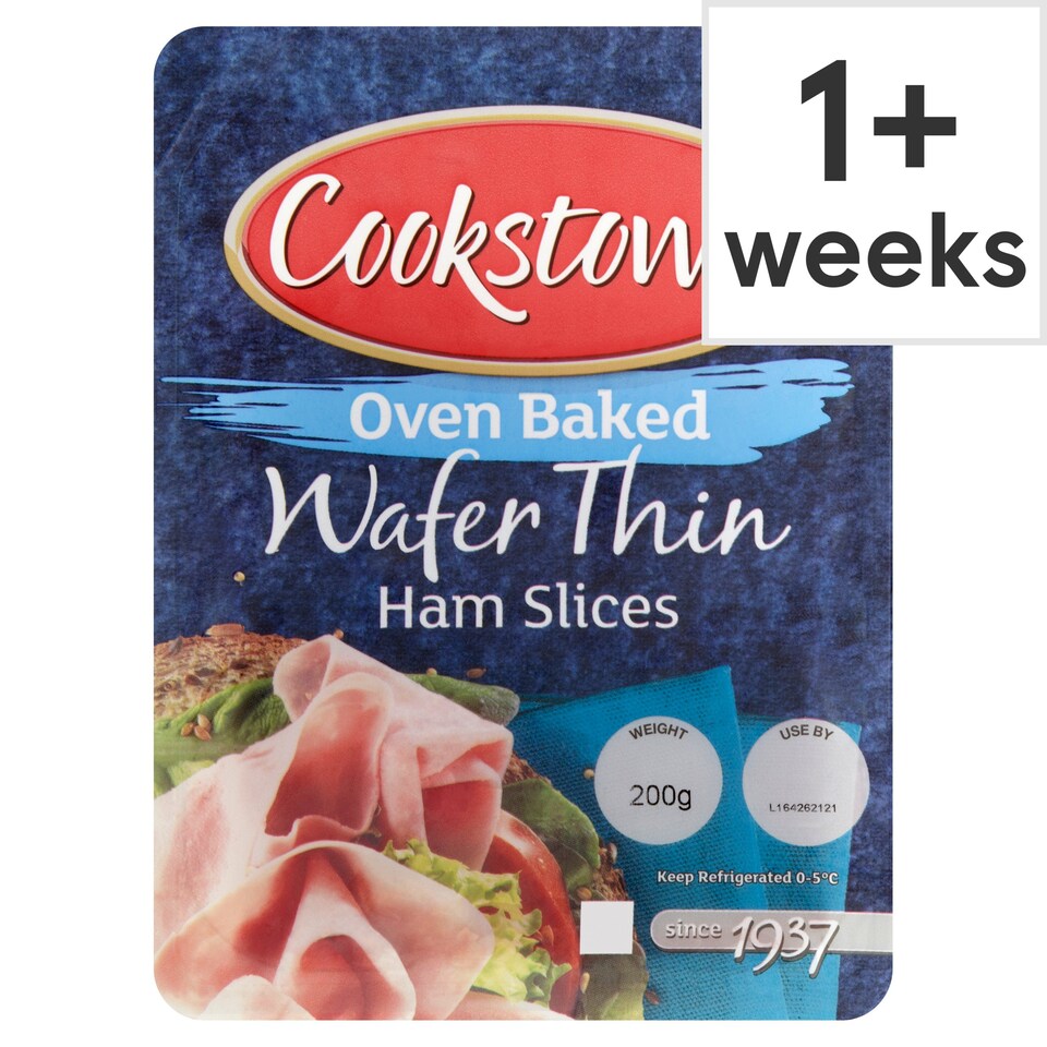 Cookstown W/Thin Cooked Ham 200G - Tesco Groceries