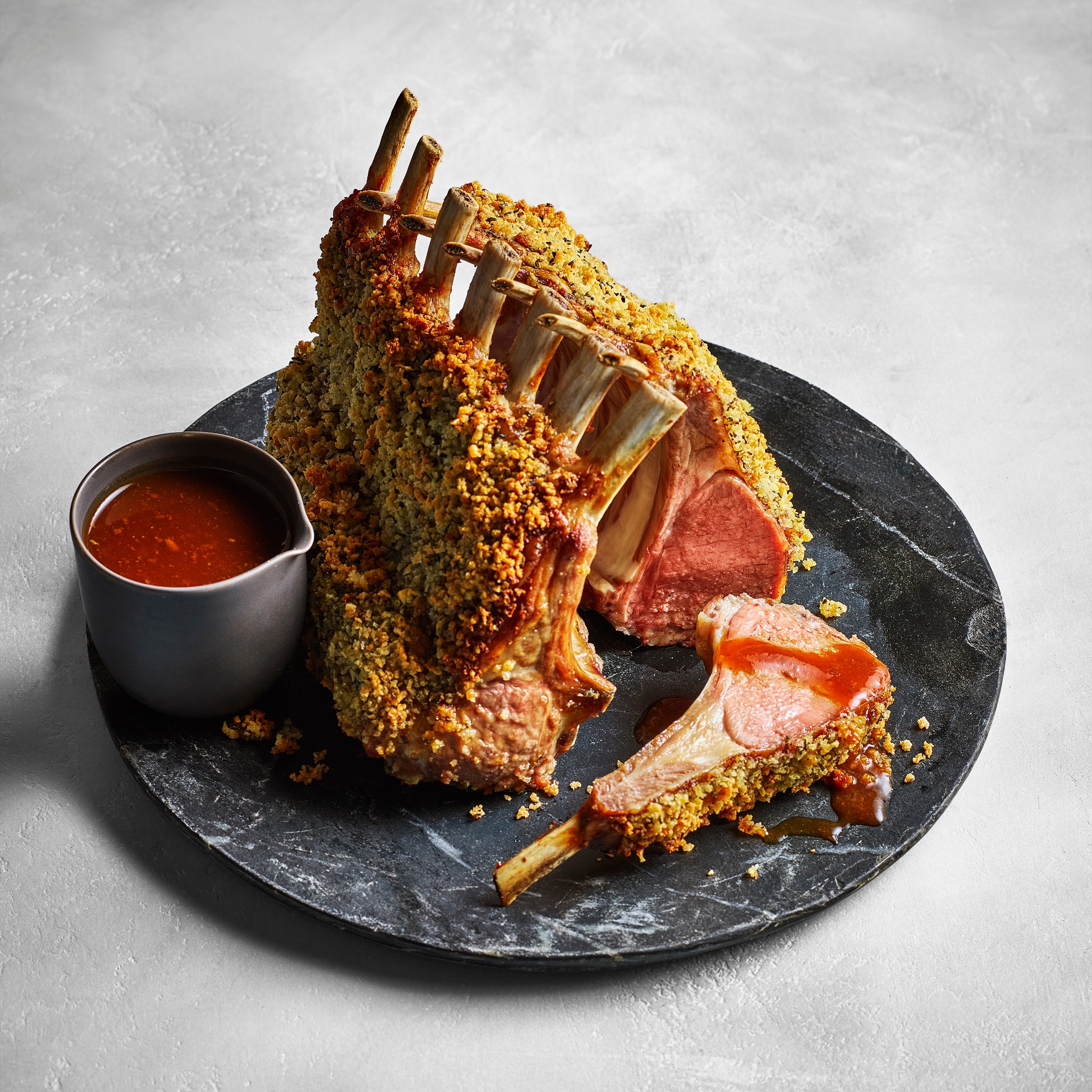 40. Tesco Finest Lamb Guard of Honour 1.1-1.4kg (Serves 4) - Tesco ...