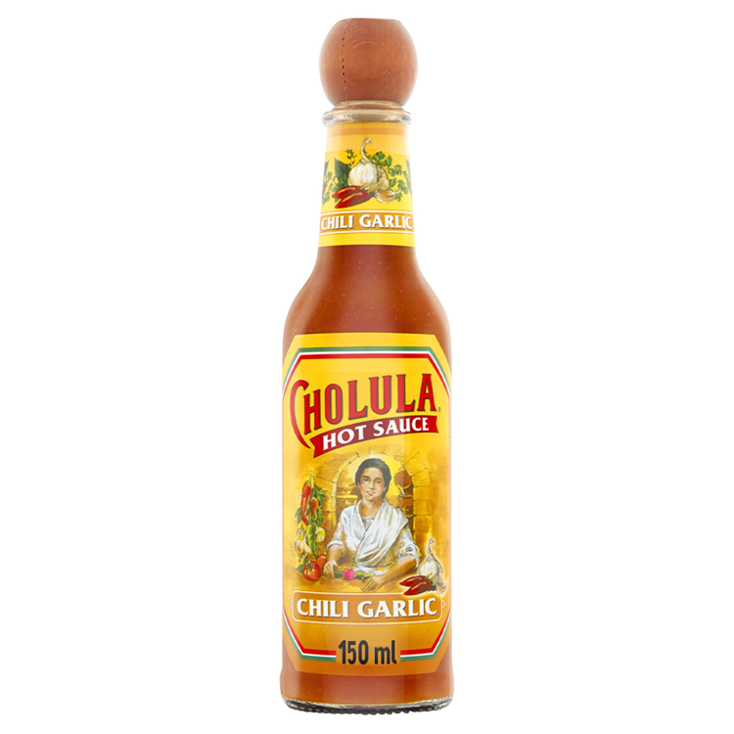 CHOLULA CHILLI GARLIC HOT SAUCE 150ML - Tesco Groceries
