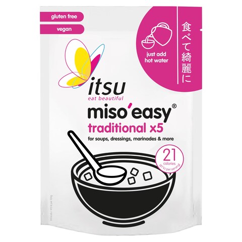 Itsu Miso'easy Traditional Miso 5X21g - Tesco Groceries