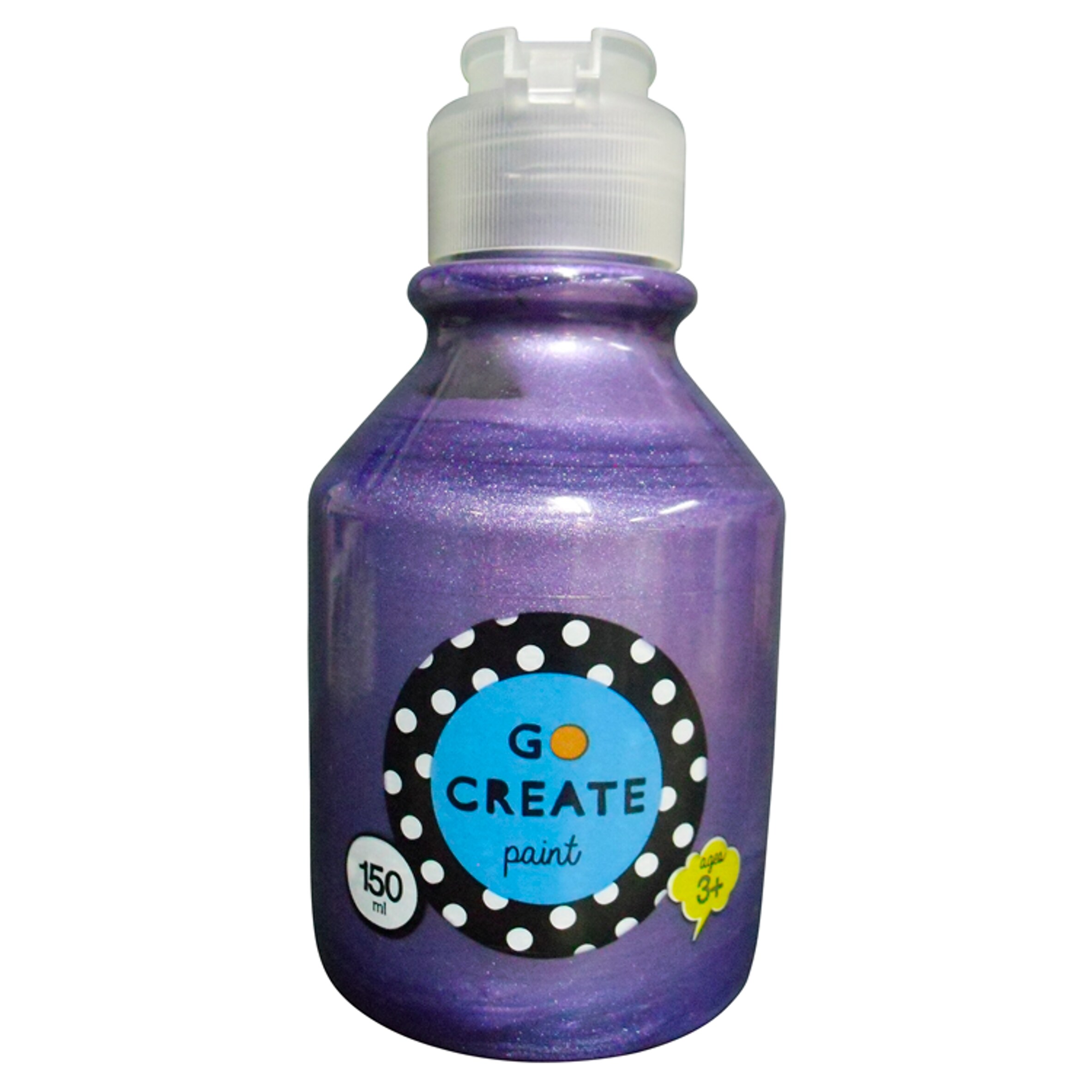 Tesco Go Create Ready Mixed Paint 150Ml Pearlescent Purple - Tesco ...
