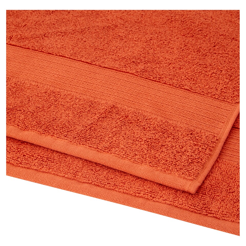 Tesco Rust Supersoft Cotton Bath Towel - Tesco Groceries