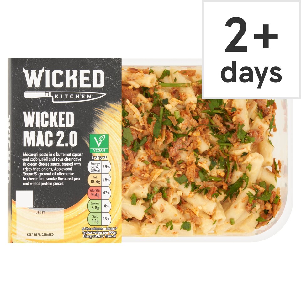 Wicked Kitchen Mac 2.0 375g - Tesco Groceries