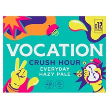 Vocation Crush Hour Everyday Hazy Pale 12X330ml - Tesco Groceries