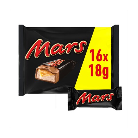 Mars Chocolate Fun Size Multipack Bars 16x18g - Tesco Groceries