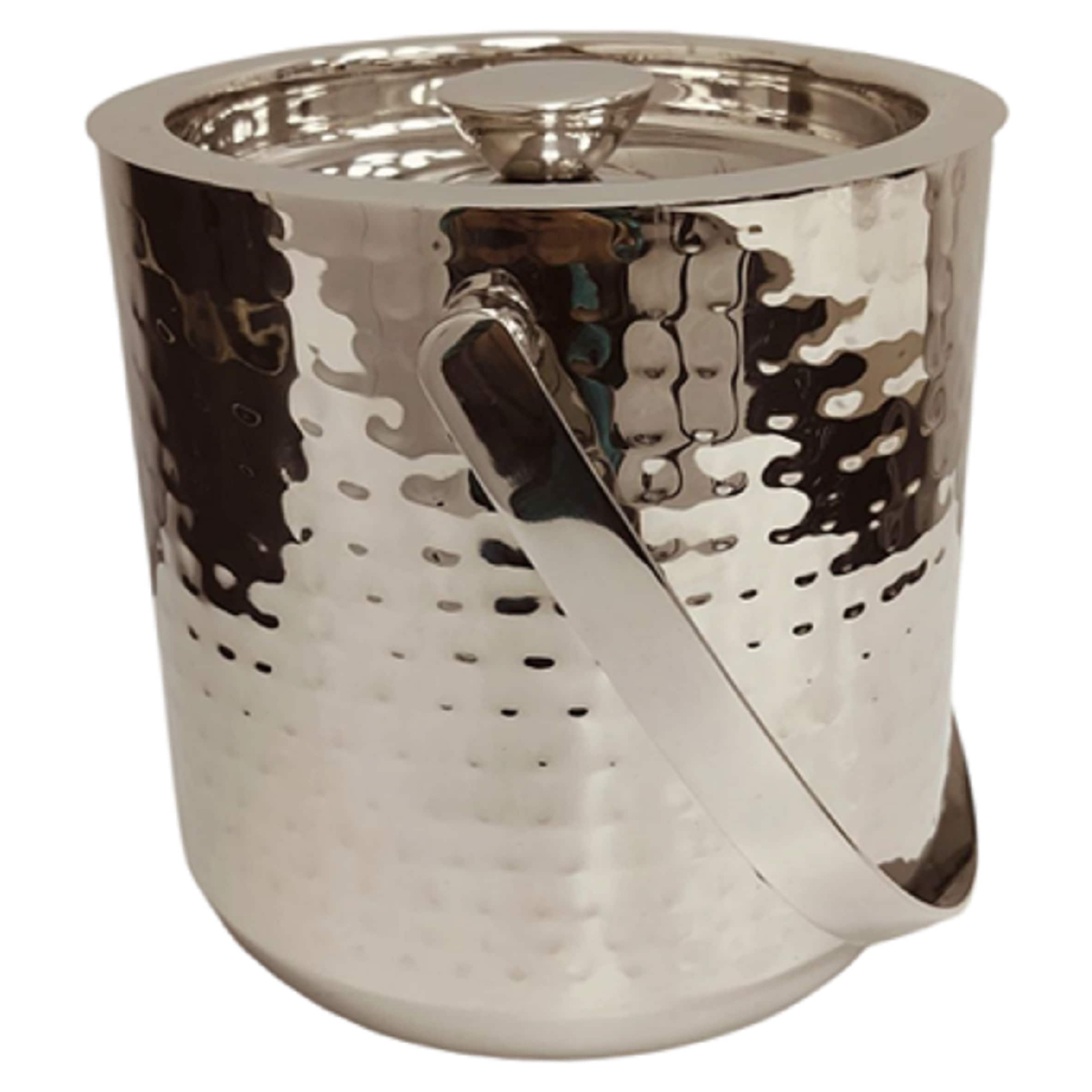 F&F Home Hammered Silver Ice Bucket - Tesco Groceries