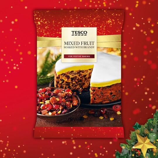 Tesco Luxury Mixed Fruit In Brandy 800G - Tesco Groceries