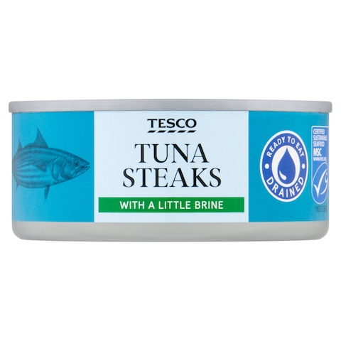 Tesco Tuna Steaks With A Little Brine 110g - Tesco Groceries