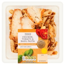 Tesco Chicken, Tomato & Basil Pasta 300g - Tesco Groceries
