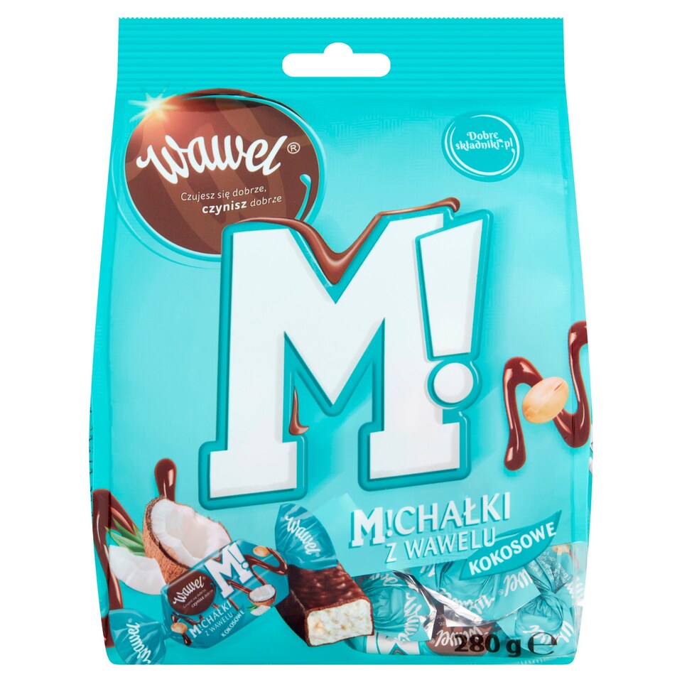 Wawel Michalki Chocolate Plus Coconut Candies 280G - Tesco Groceries