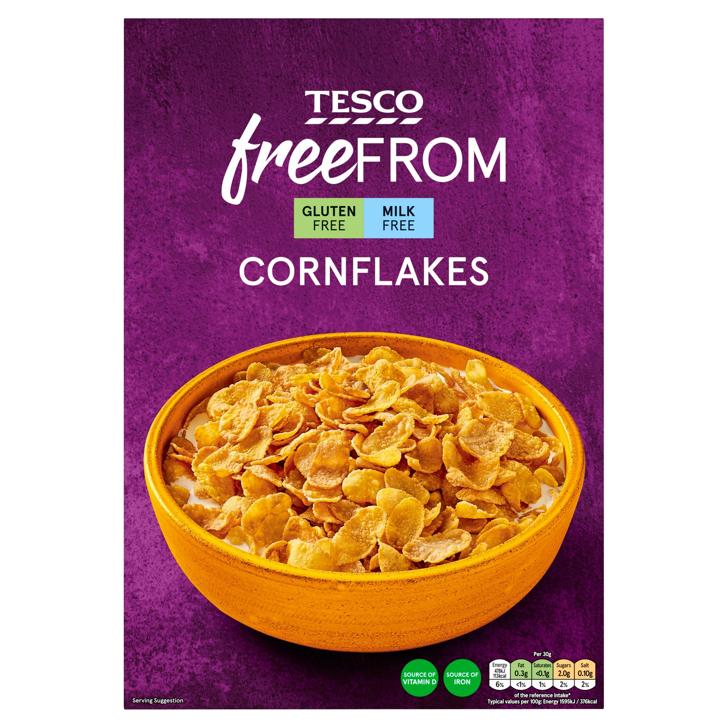 Tesco Free From Cornflakes 300G. - Tesco Groceries