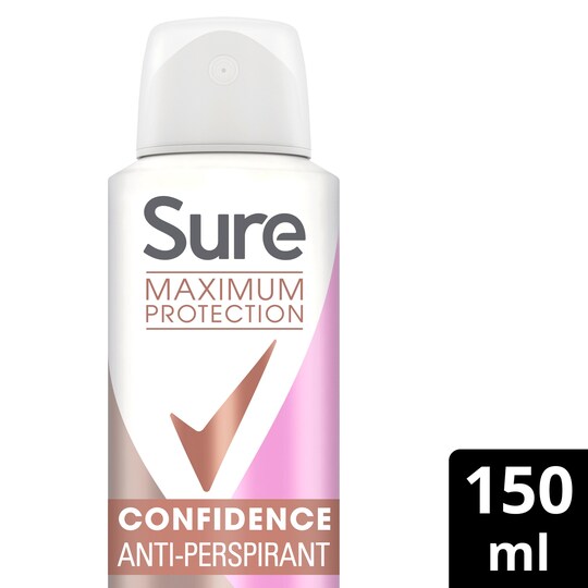Sure Maximum Protection Confidence Antiperspirant 150Ml - Tesco Groceries