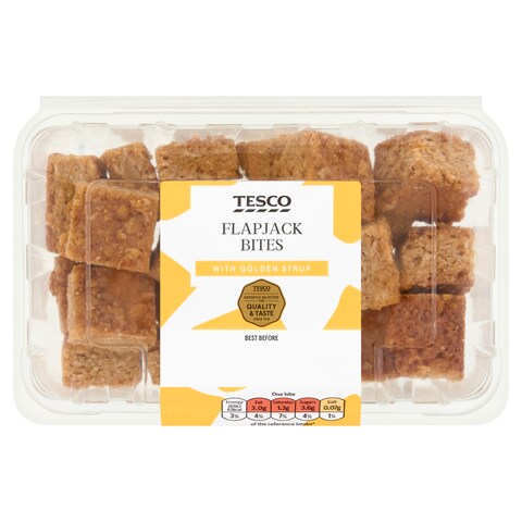 Tesco Flapjack Bites 280g - Tesco Groceries