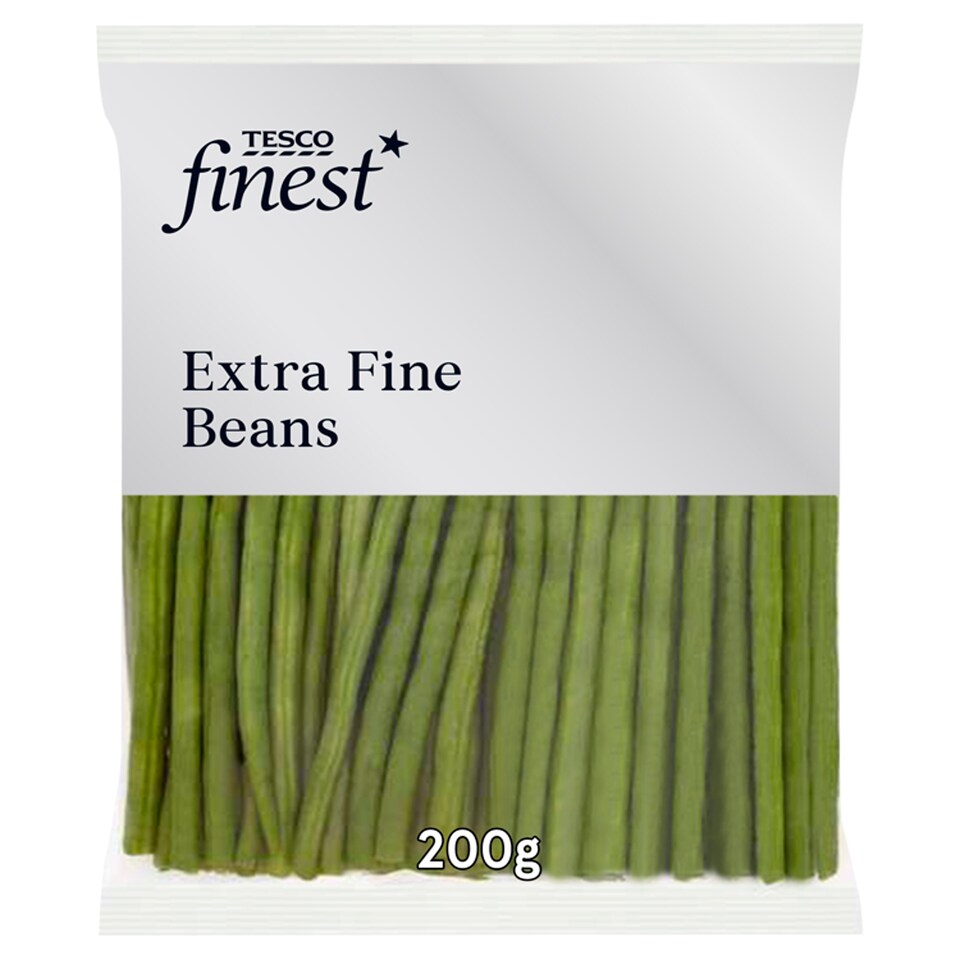 Tesco Finest Extra Fine Beans 200g (C) - Tesco Groceries