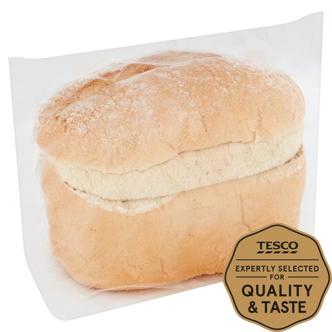 Tesco Crusty White Farmhouse Bread 400G - Tesco Groceries