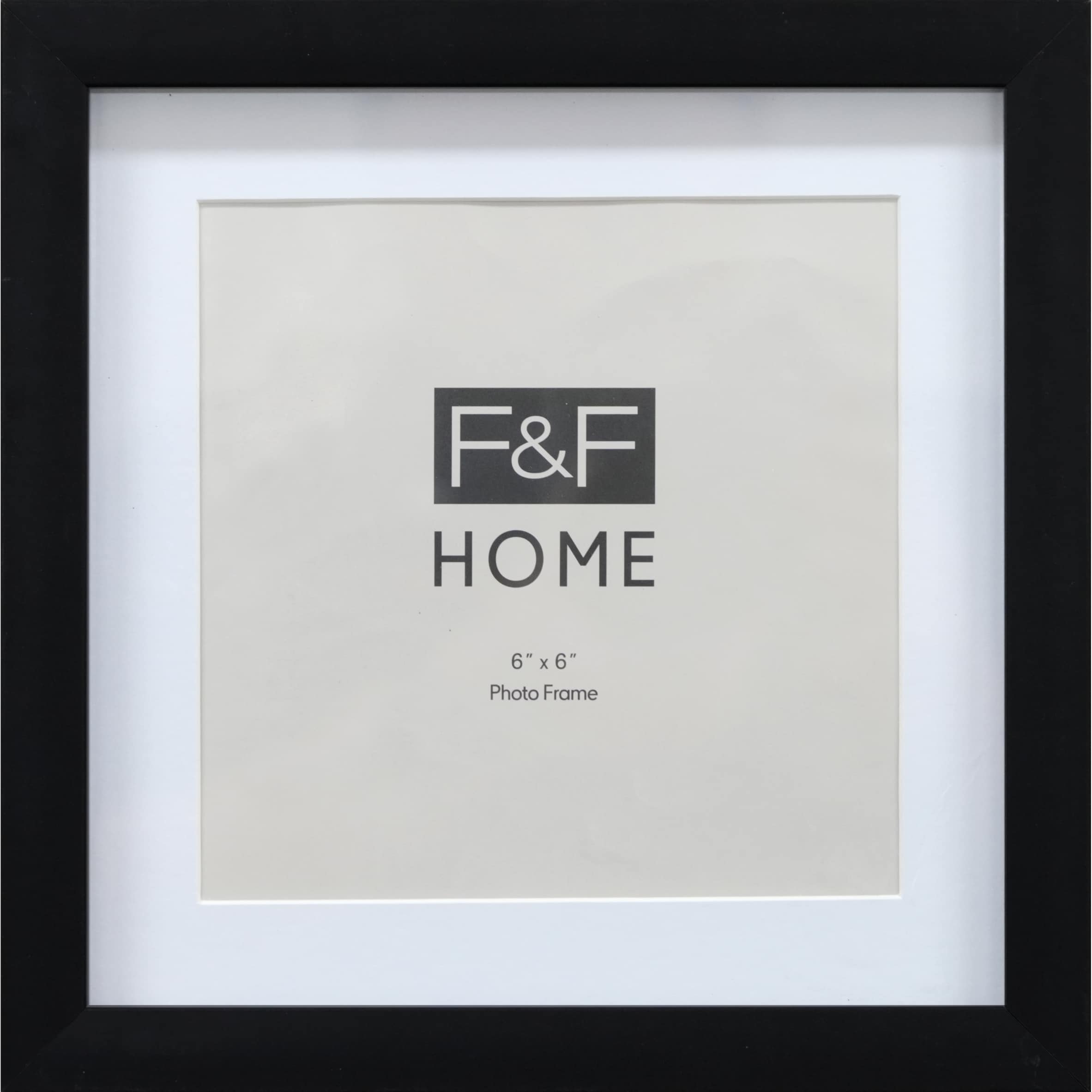 F&F Home black 6x6 Frame - Tesco Groceries